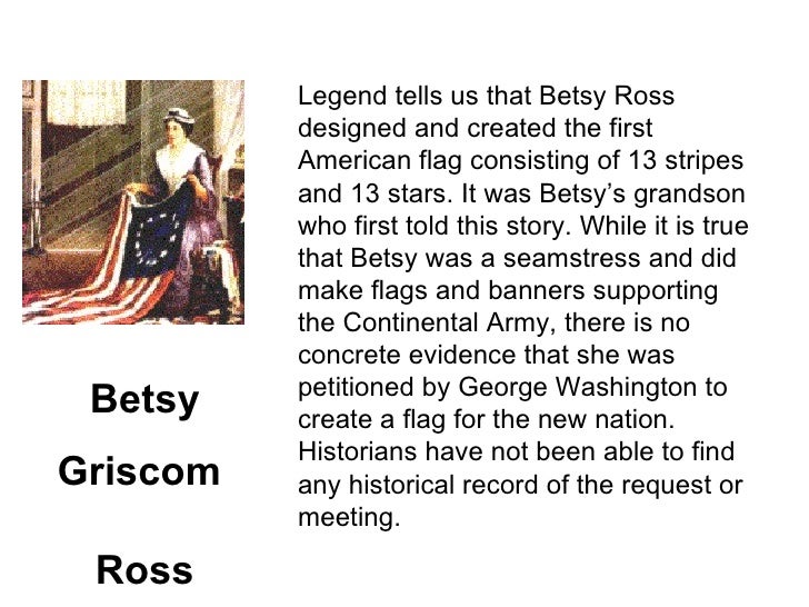 Betsy Ross Contributions American Revolution
