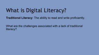 [r]evolution Digital Literacy Workshop Slides | PPTX