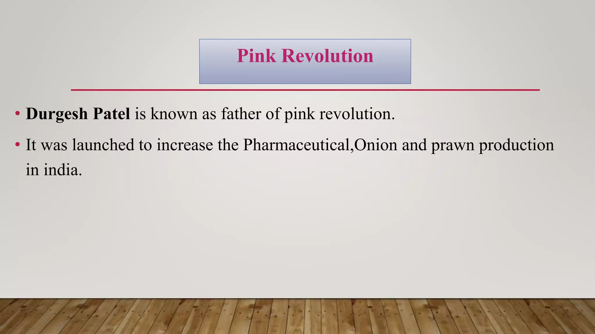 Different Revolution in agriculture | PPTX