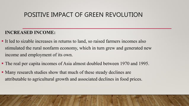 Different Revolution in agriculture | PPTX | Agriculture | Industries