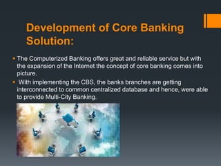 Revolution in banking industry | PPTX