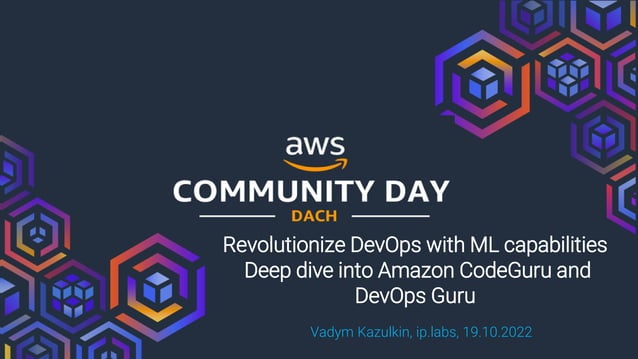 Revolutionize DevOps with ML capabilities. Deep dive into Amazon CodeGuru and DevOps Guru at AWS ...