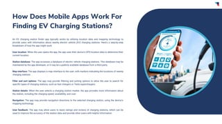 Mobile App Tips That Will Revolutionize EV Charging Systems | PDF