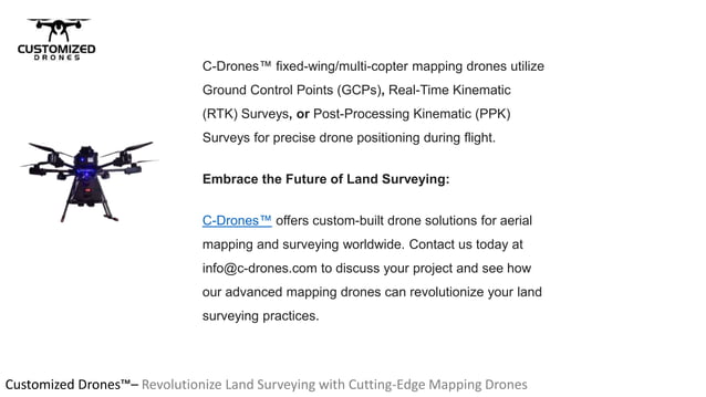 Revolutionize Land Surveying with Cutting-Edge Mapping Drones.pptx