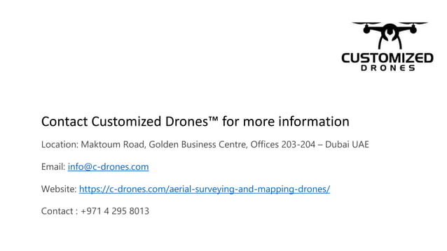 Revolutionize Land Surveying with Cutting-Edge Mapping Drones.pptx