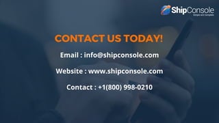 Revolutionize Outbound Logistics with ShipConsole.pdf