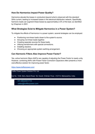 Revolutionize Power Quality with Harmonic Filtering_ A Look at Harmonic ...
