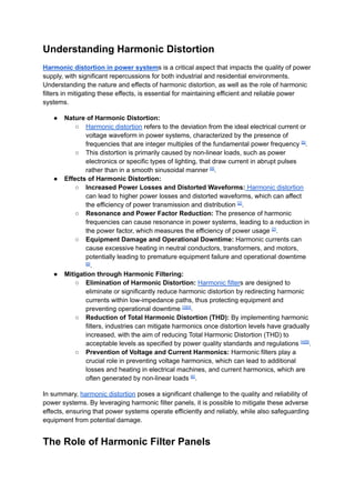 Revolutionize Power Quality with Harmonic Filtering_ A Look at Harmonic Filter Panels.pdf ...