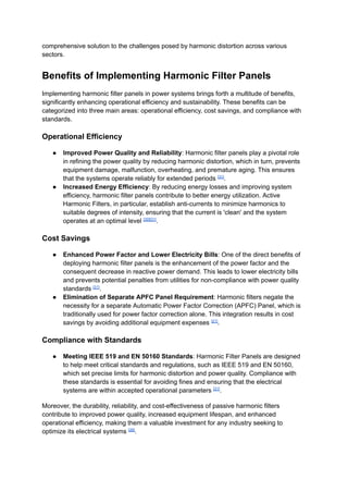 Revolutionize Power Quality with Harmonic Filtering_ A Look at Harmonic ...