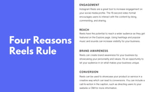 Revolutionize Your Digital Marketing With Reels | PDF