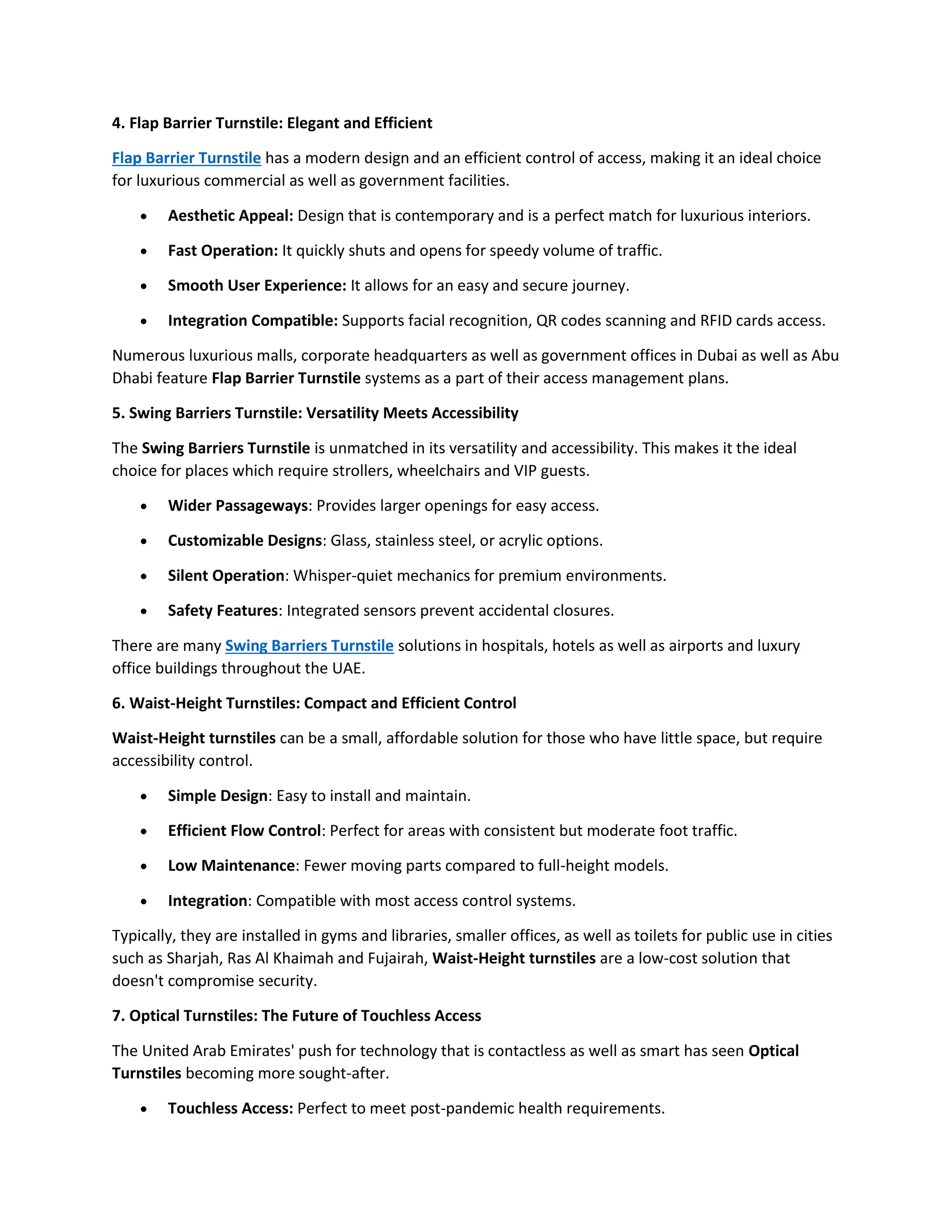 Revolutionizing Access - Turnstile Speed Gates across the UAE.pdf