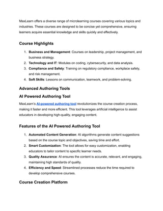 Revolutionizing Adaptive Learning with MaxLearn_ The Ultimate Microlearning Platform.pdf