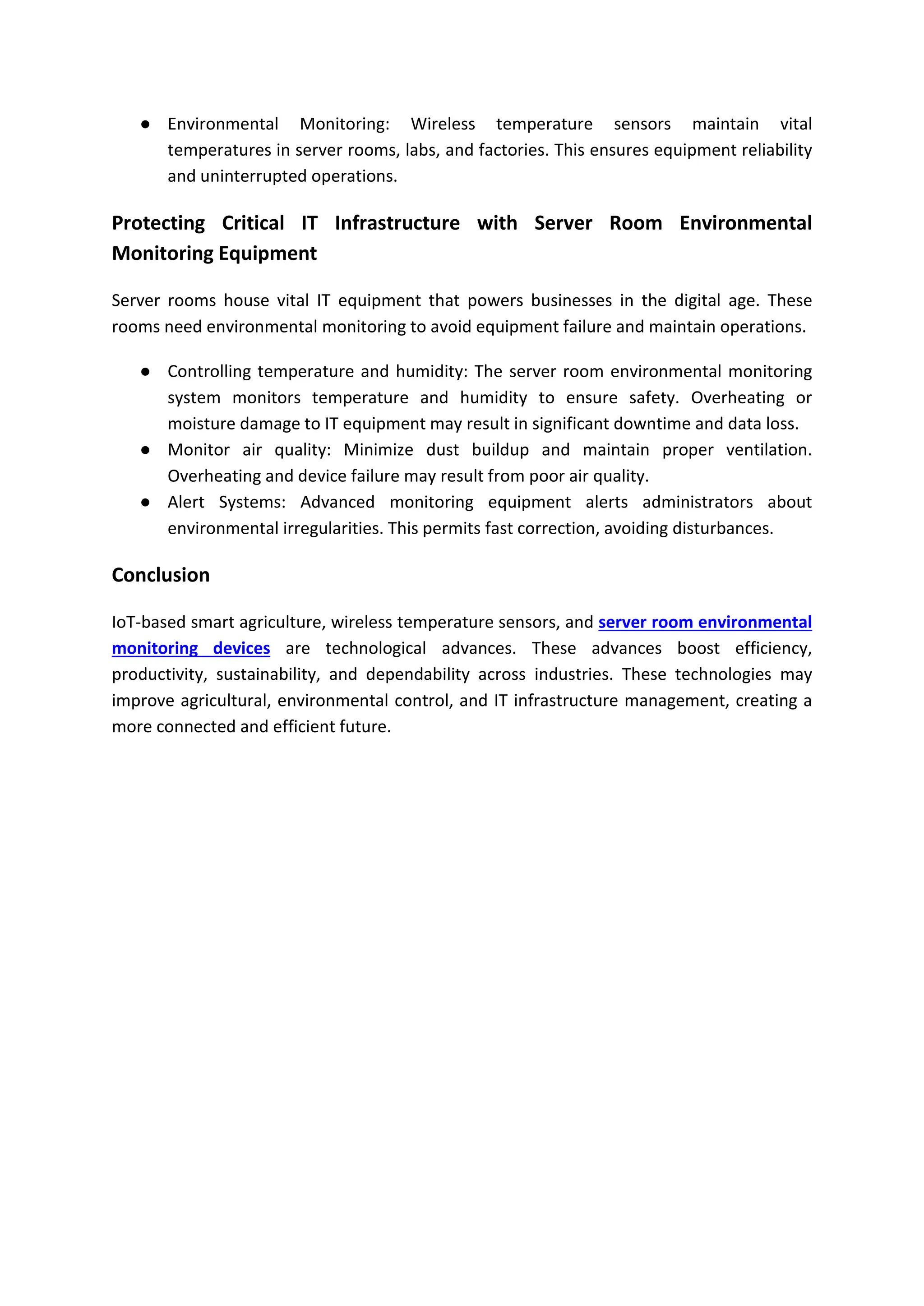 Revolutionizing Agriculture & Environmental Monitoring with IoT-Based ... Revolutionizing Agriculture & Environmental Monitoring with IoT-Based ...