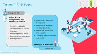 Revolutionising Testing with the Power of AI - Deepa Mamtani, Pillay ...