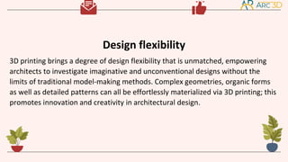 Revolutionizing architecture: how 3D printing simplifies model making | PPT