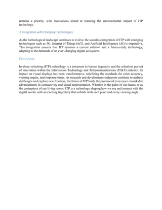 Revolutionizing Connectivity: An In-Depth Exploration of ITP Technology ...