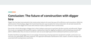 Revolutionizing Construction_ Why Digger Hire is a Gamechanger.pptx