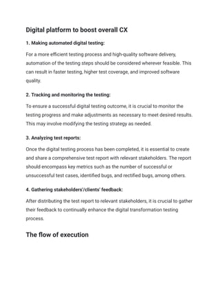 Revolutionizing CX_ How Digital Testing Leads the Way in Digital ...