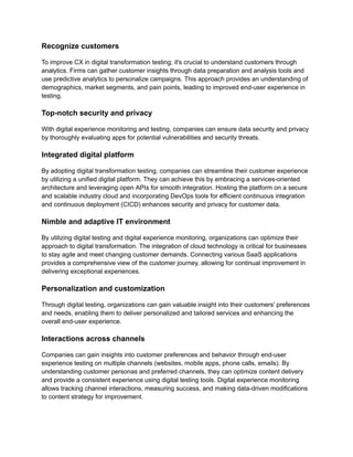 Revolutionizing CX_ How Digital Testing Leads the Way in Digital ...