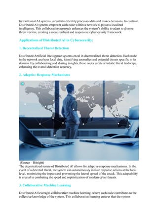 Revolutionizing Cybersecurity: The Era of Distributed AI Systems | PDF
