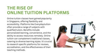 Revolutionizing Education The Rise of Online Tuition Platforms. | PPT