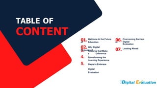 Revolutionizing Education Through Digital Evaluation | PPT