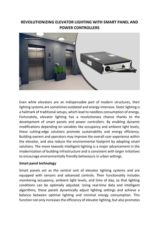 REVOLUTIONIZING ELEVATOR LIGHTING WITH SMART PANEL AND POWER CONTROLLERS.pdf