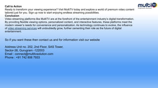 Revolutionizing Entertainment – The Rise of Video Streaming Platforms ...