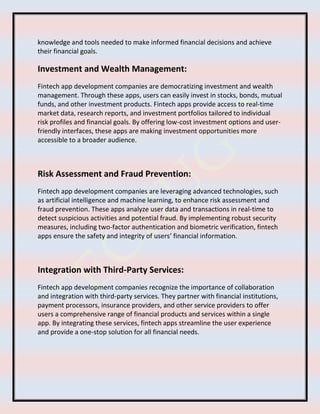 Revolutionizing Finance Top Fintech App Development Companies of 2023.pdf