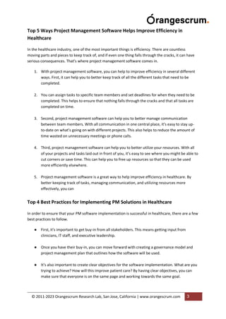Revolutionizing Healthcare_ How Project Management Software Can Increase Efficiency_.pdf