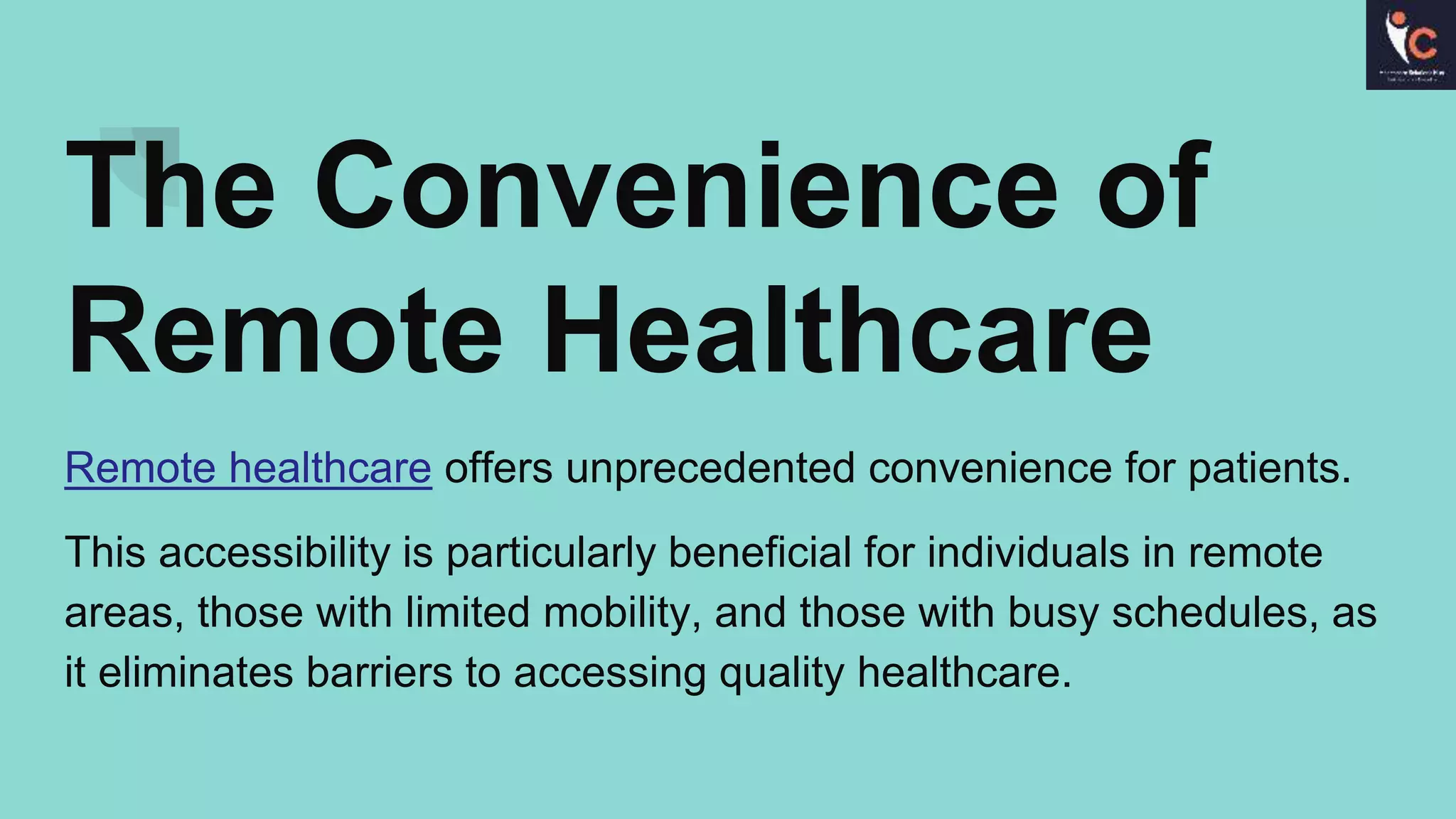 Revolutionizing Healthcare The Rise of Remote Healthcare.pptx