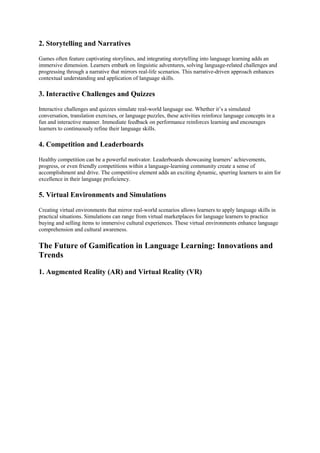 Revolutionizing Language Learning: The Power of Gamification in ...