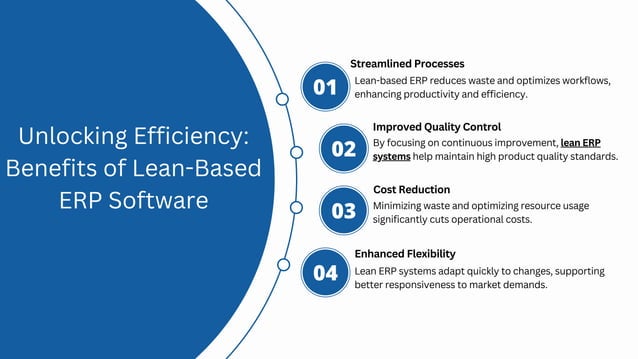 Revolutionizing Manufacturing: Unlocking Efficiency with Lean-Based ERP Software | PPT
