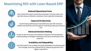 Revolutionizing Manufacturing: Unlocking Efficiency with Lean-Based ERP ...