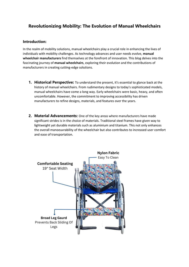 Revolutionizing Mobility The Evolution of Manual Wheelchairs.pdf ...