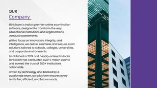 Revolutionizing Online Examinations with BlinkExam.pptx