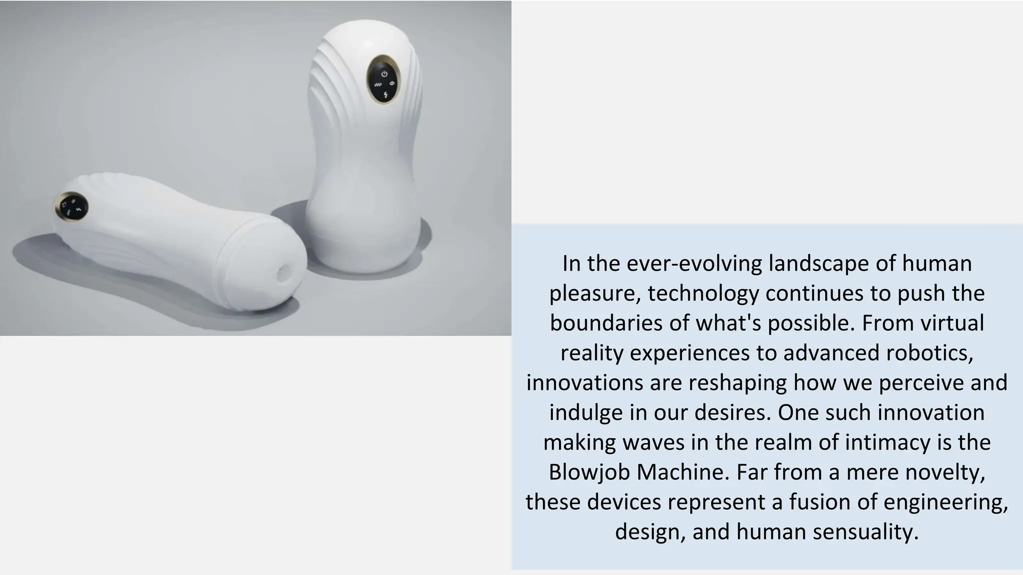 Revolutionizing Pleasure Inside The Technology Of Blowjob Machines.pptx