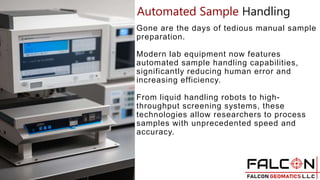 REVOLUTIONIZING RESEARCH: CUTTING-EDGE TECHNOLOGIES IN LAB EQUIPMENT | PPT