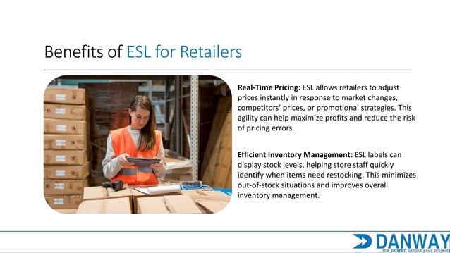 Revolutionizing Retail: ESL - Electronic Shelf Edge Labels | PPTX ...