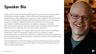 Revolutionizing SAP® Processes with Automation and Artificial Intelligence | PDF