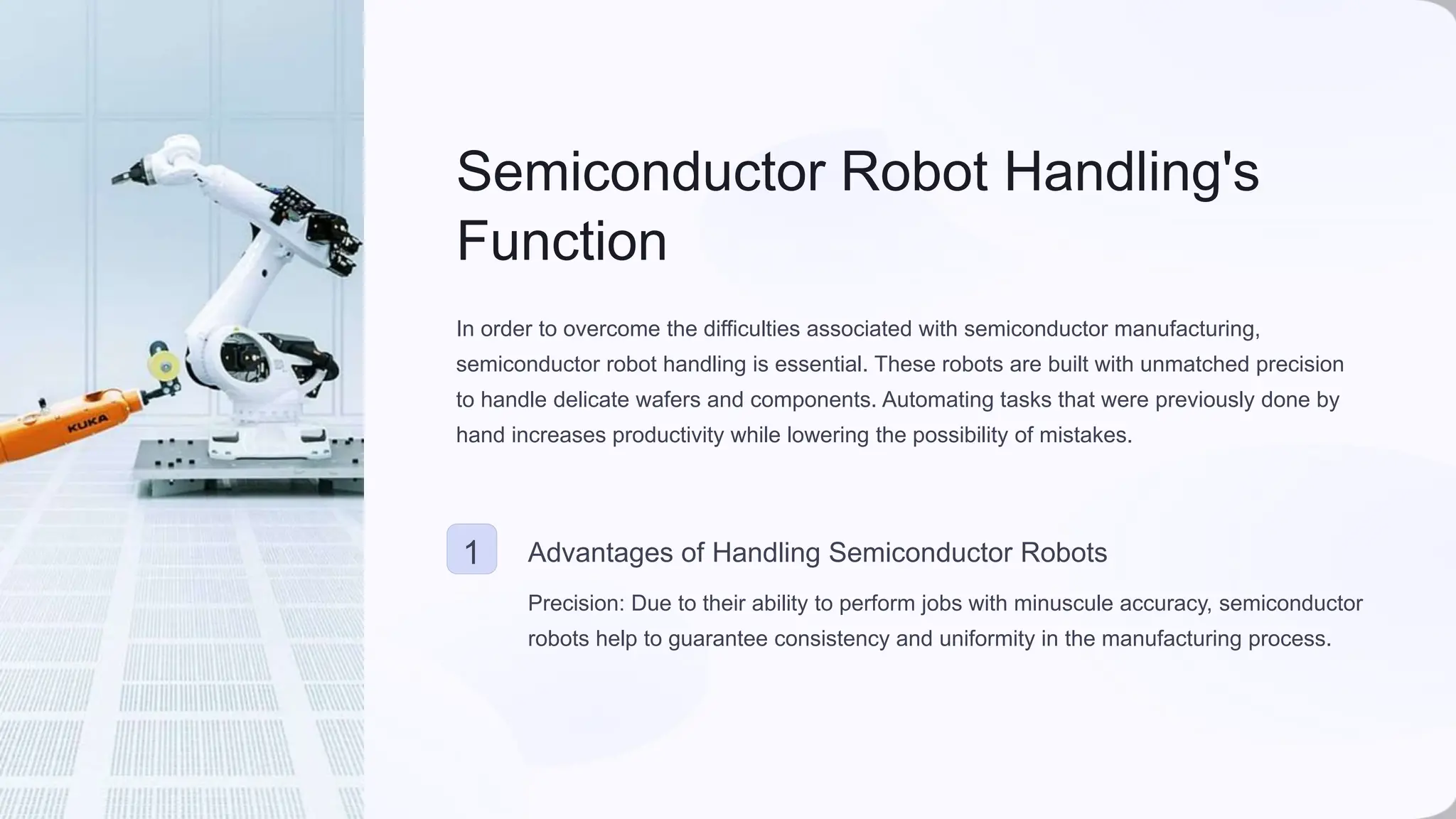 Revolutionizing Semiconductor Manufacturing with Robot Handling.pptx | Manufacturing Industry ...