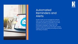 Revolutionizing Student Health Record Management Software for a ...