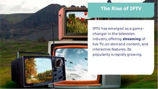 Falcon IPTV: Where Every Screen Becomes a Window to the World | PPTX ...