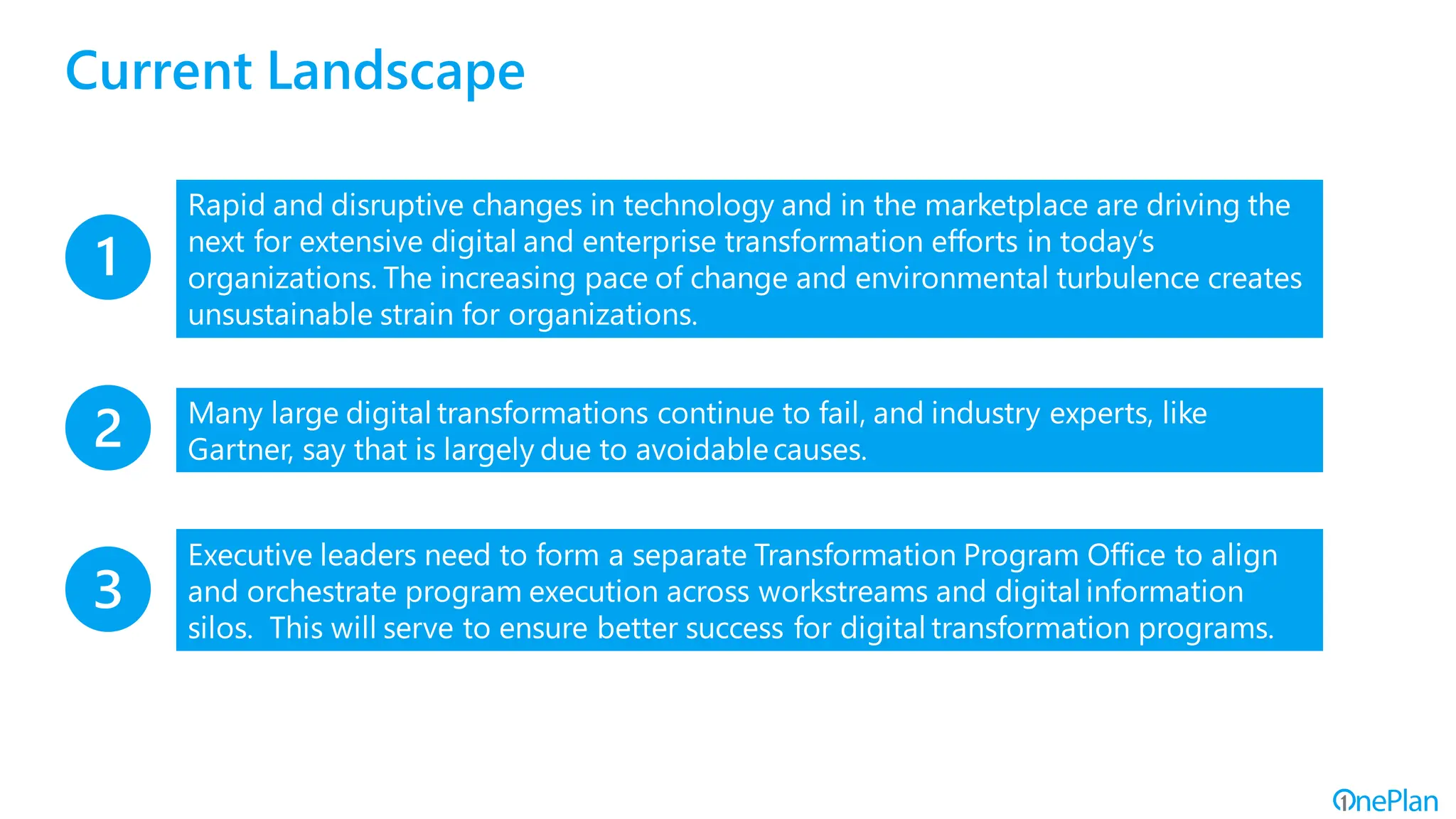 Revolutionizing the Digital Transformation Office - Leveraging OnePlan ...