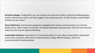 Revolutionizing the Future of Building Automated Innovative ...