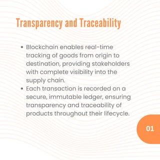 Revolutionizing the Supply Chain with Blockchain! | PDF