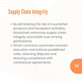 Revolutionizing the Supply Chain with Blockchain! | PDF