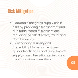 Revolutionizing the Supply Chain with Blockchain! | PDF