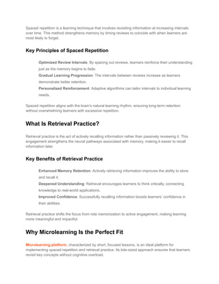 Revolutionizing Training with Spaced Repetition in Microlearning ...