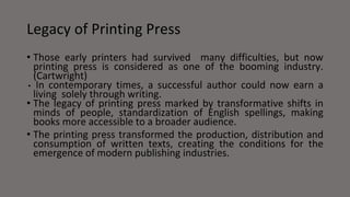 Revolutionizing Words_ Impact of the Printing Press on English ...